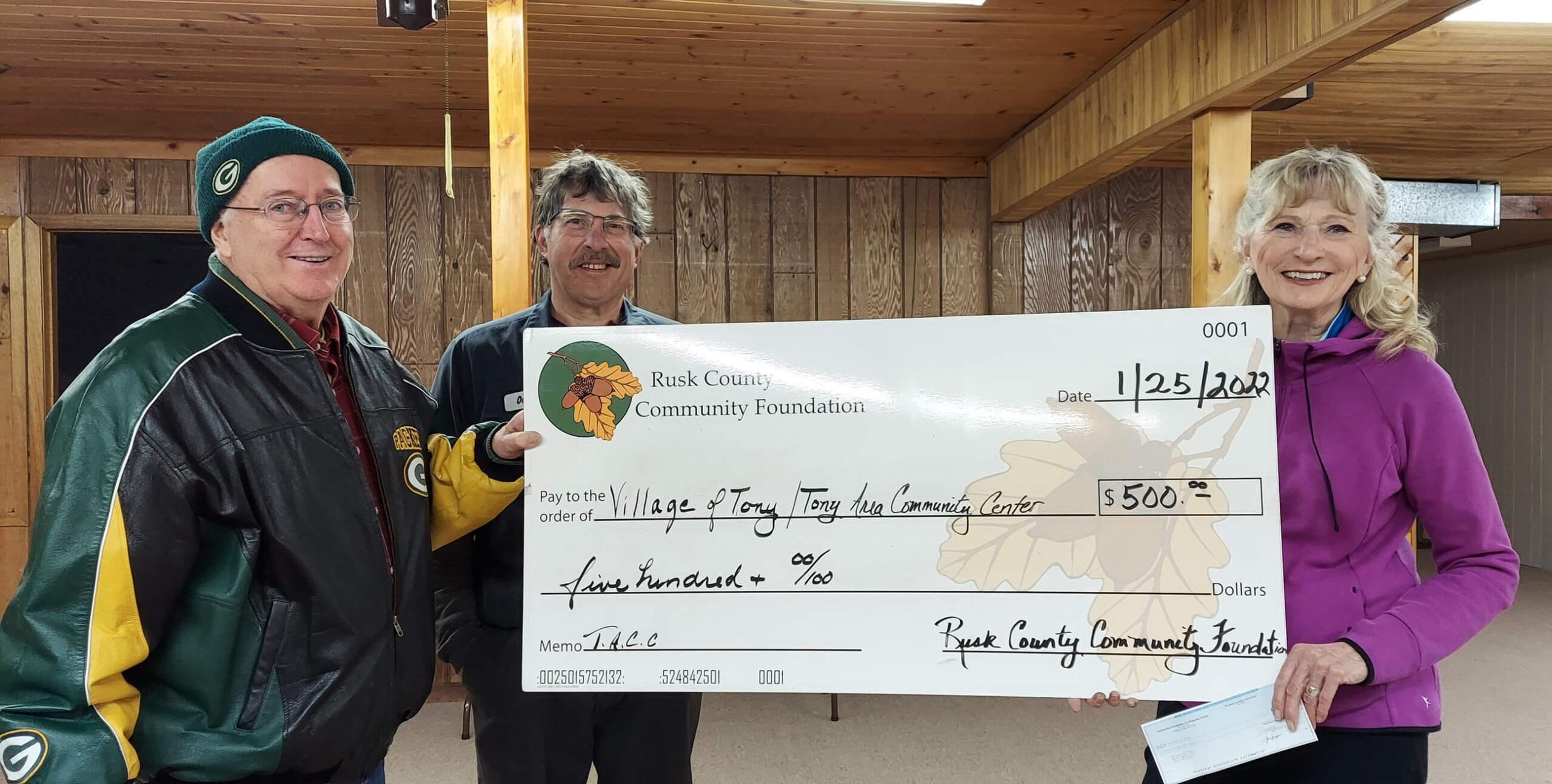 Donation from Jack and Jackie Pederson Donor Advised Fund to the ...